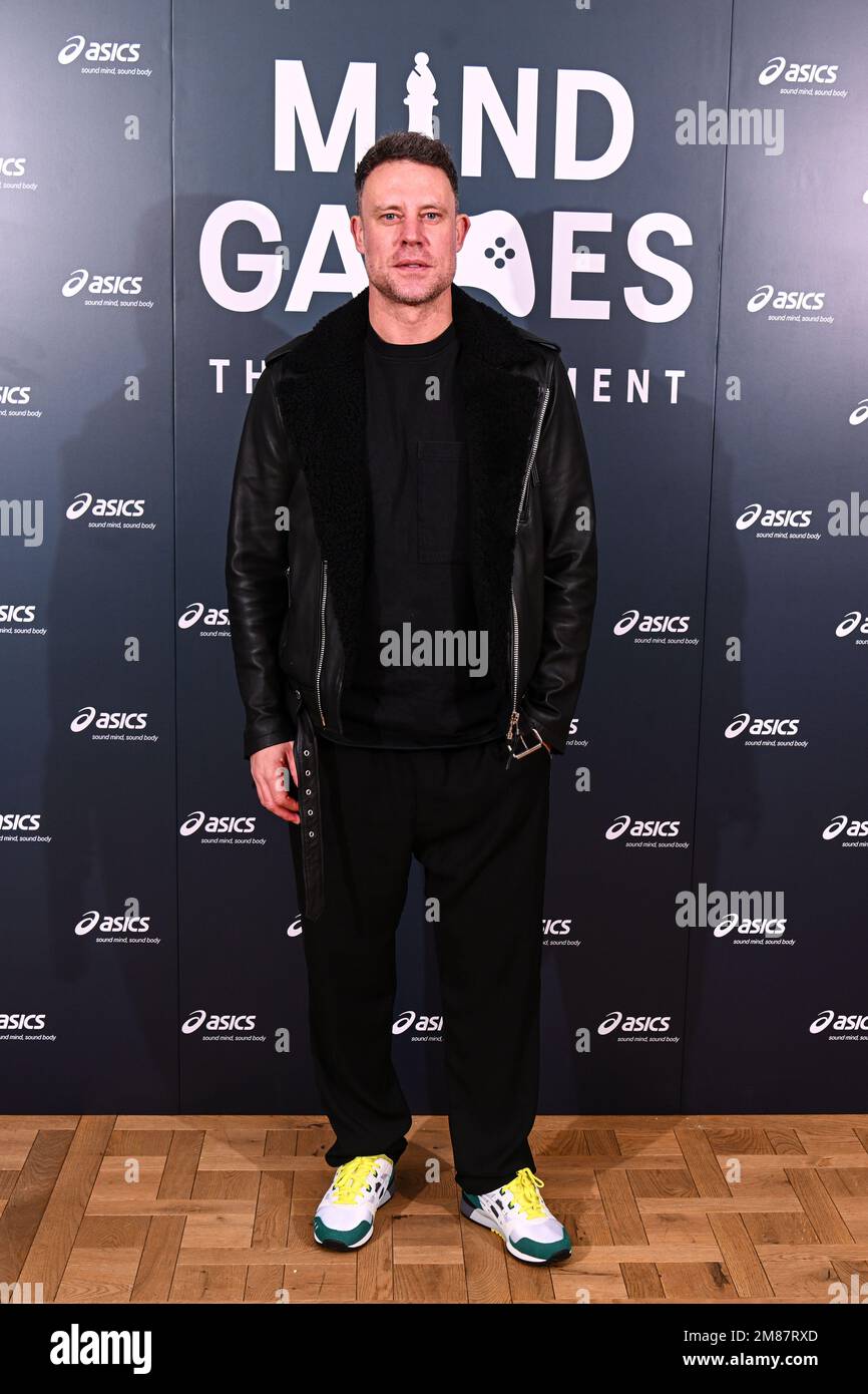 EDITORIAL USE ONLY Wayne Bridge attending the premiere of ASICS' new ...