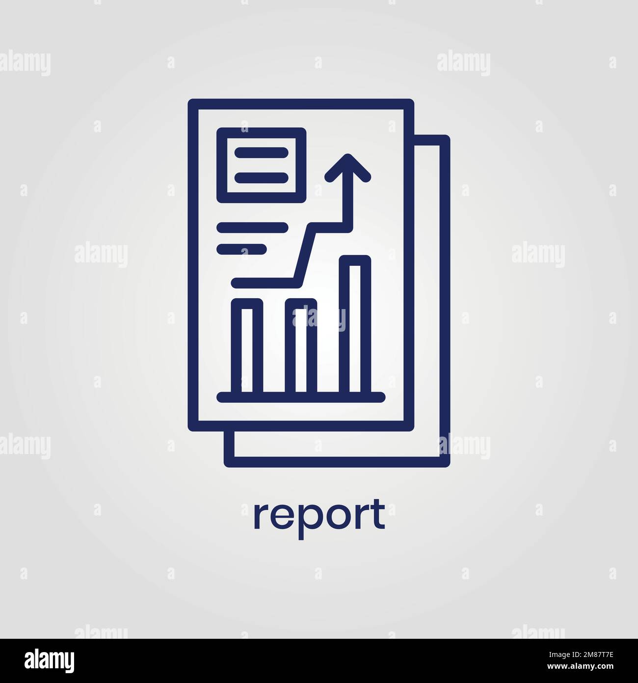 Report icon vector eps file Stock Vector Image & Art - Alamy