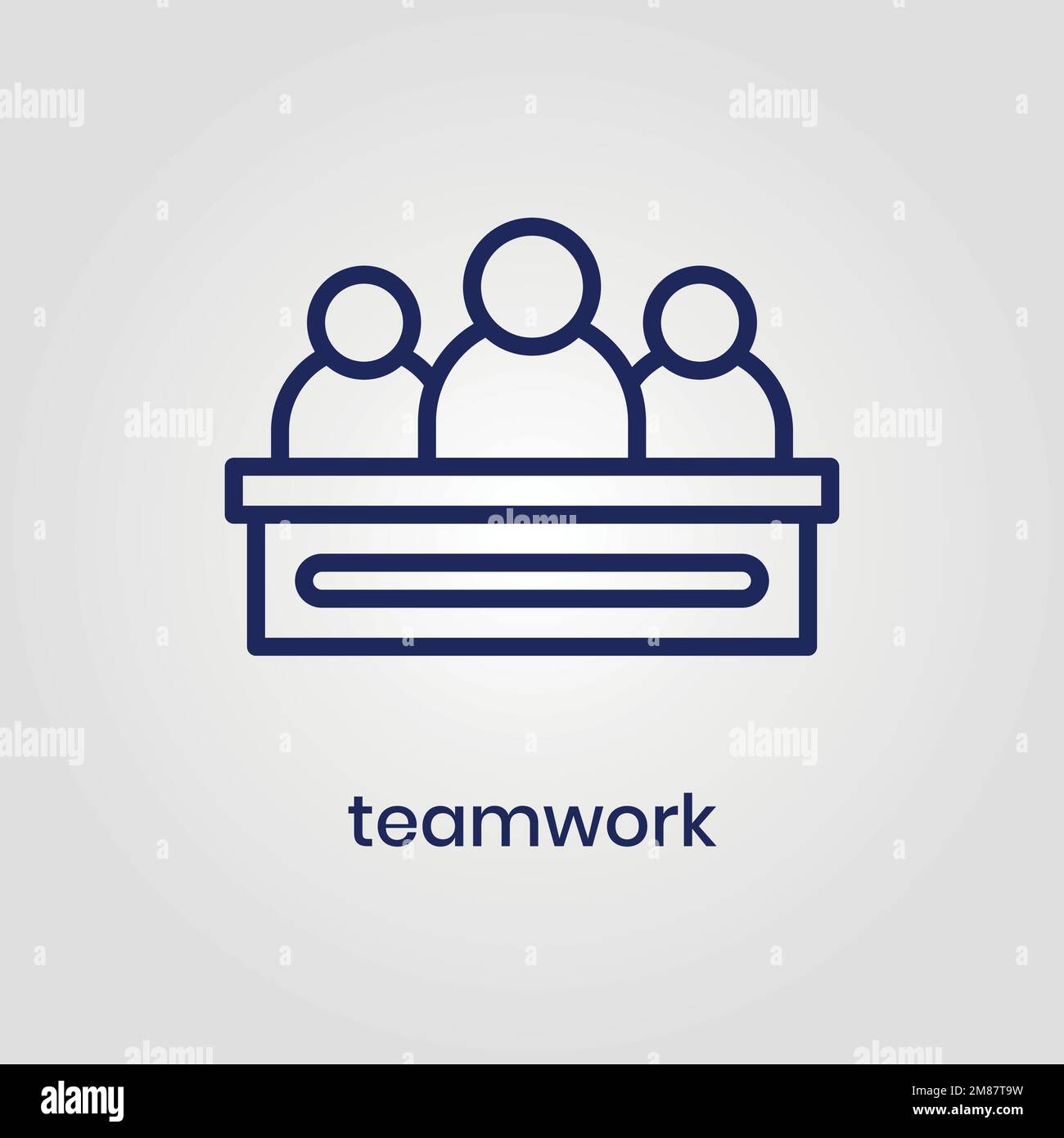 Teamwork icon vector eps file Stock Vector Image & Art - Alamy