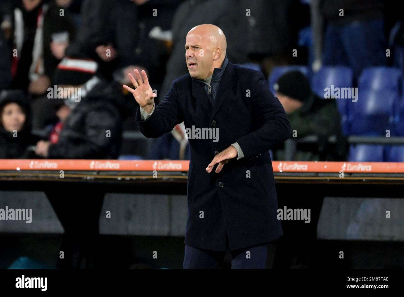 ROTTERDAM - Feyenoord coach Arne Slot during the 2nd round of the TOTO ...