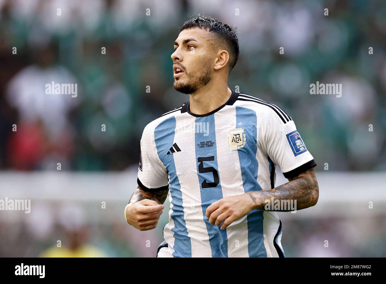 LUSAIL CITY - Leandro Daniel Paredes of Argentina during the FIFA World Cup Qatar 2022 group C ...