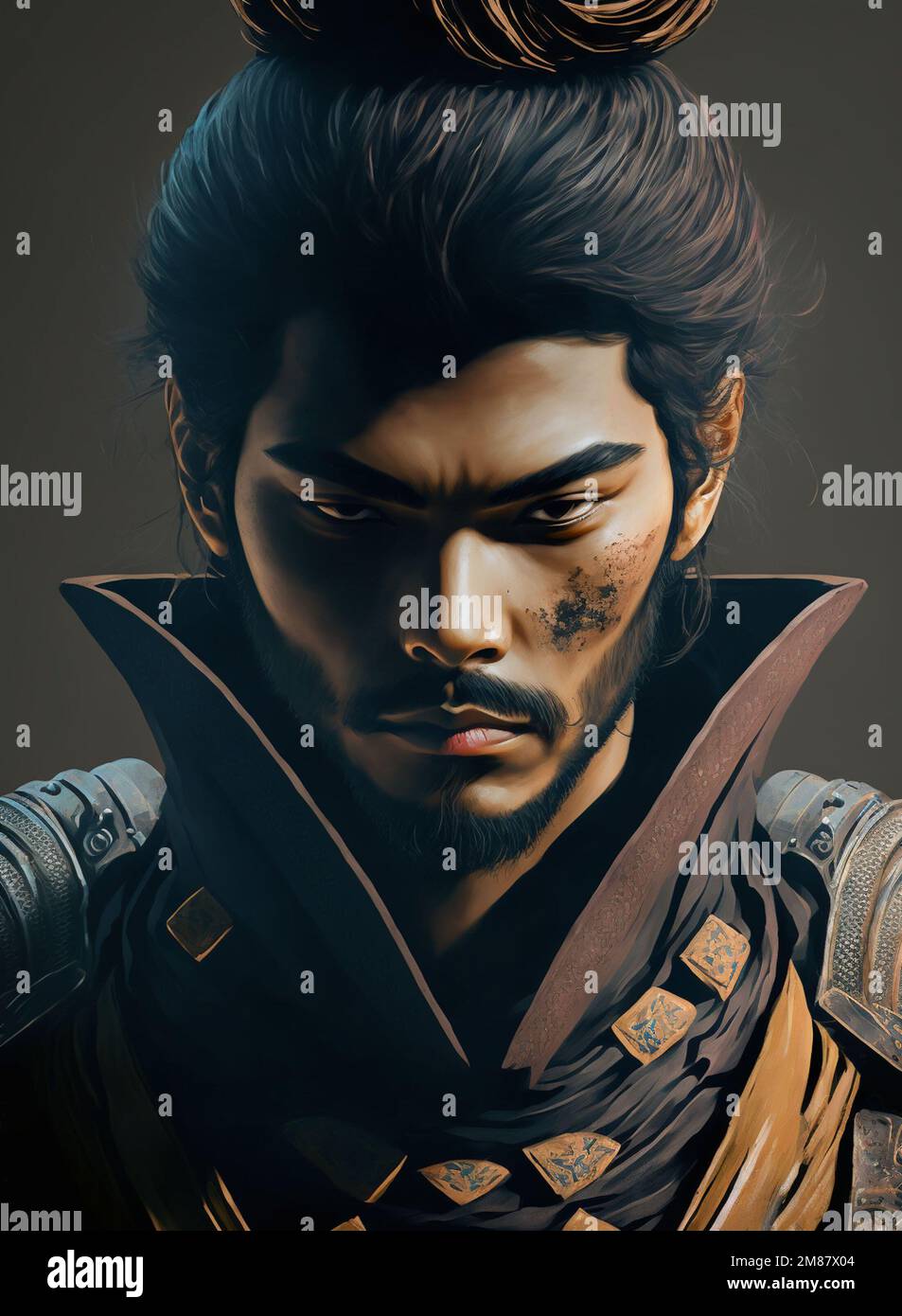 Samurai look hi-res stock photography and images - Alamy