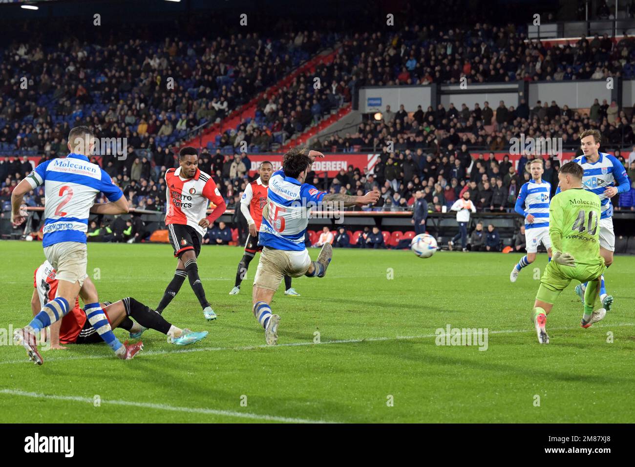 ROTTERDAM - Danilo of Feyenoord scores the 3-1 during the 2nd round of ...