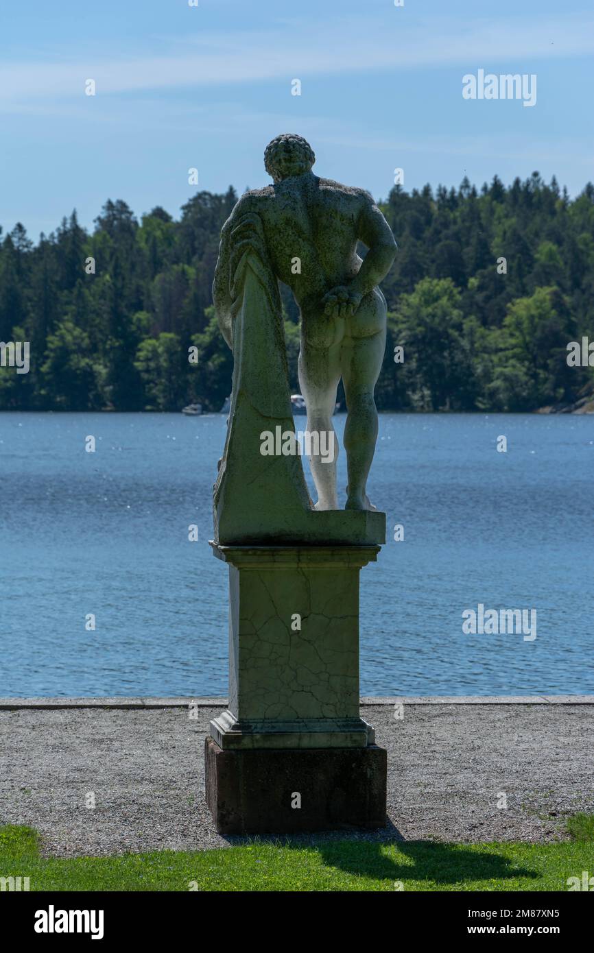Statue drottningholm palace hi-res stock photography and images - Alamy