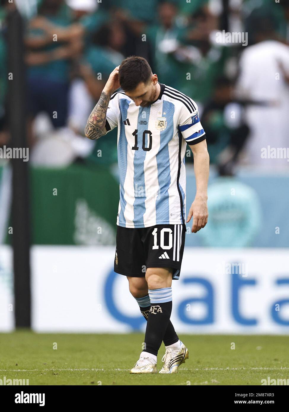 LUSAIL CITY - Lionel Messi of Argentina during the FIFA World Cup Qatar ...