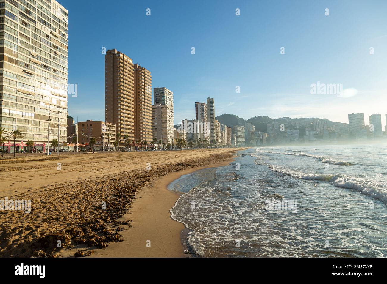 Benidorm alicante beach buildings hi-res stock photography and images ...