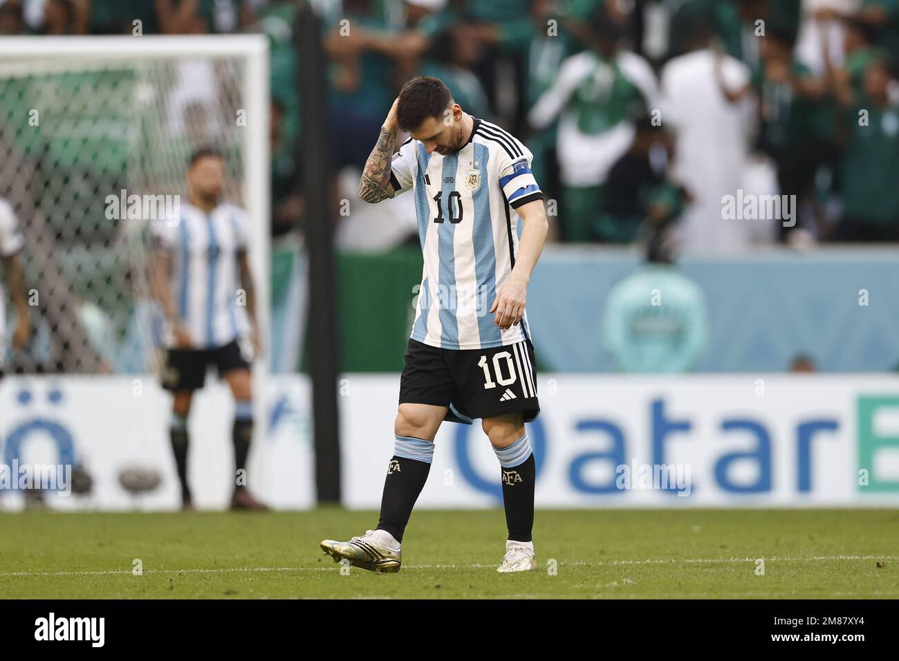 LUSAIL CITY - Lionel Messi of Argentina during the FIFA World Cup Qatar ...