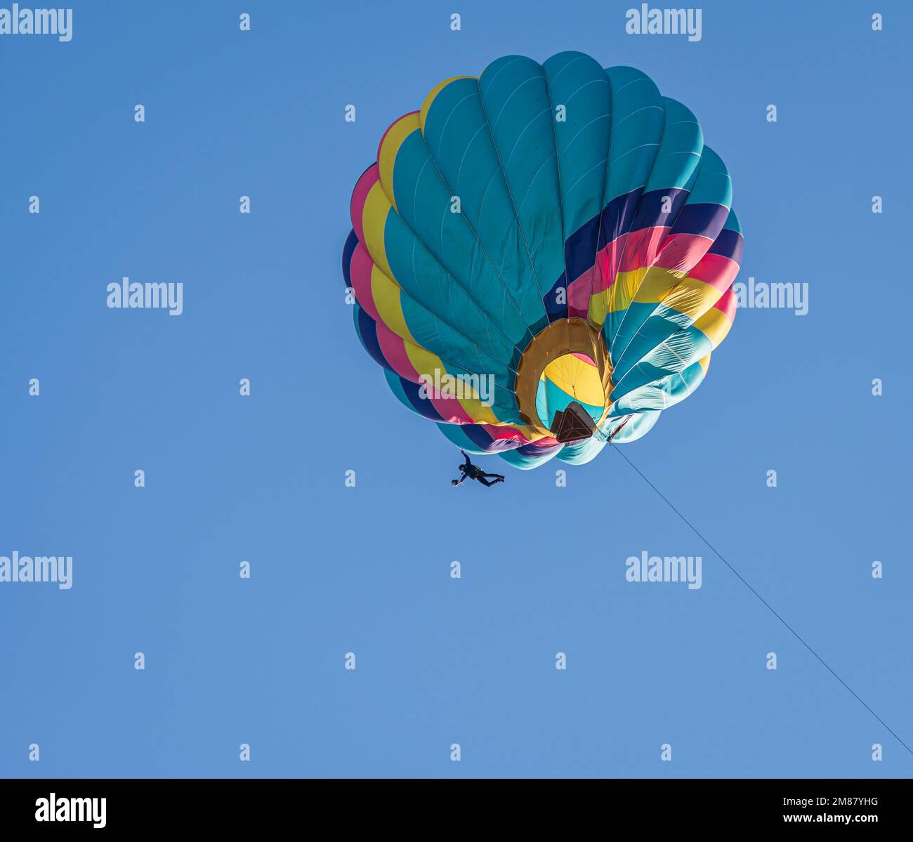 Balloon harness hi-res stock photography and images - Alamy