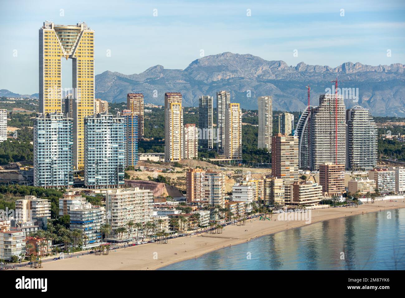Benidorm tallest skyscraper hi-res stock photography and images - Alamy