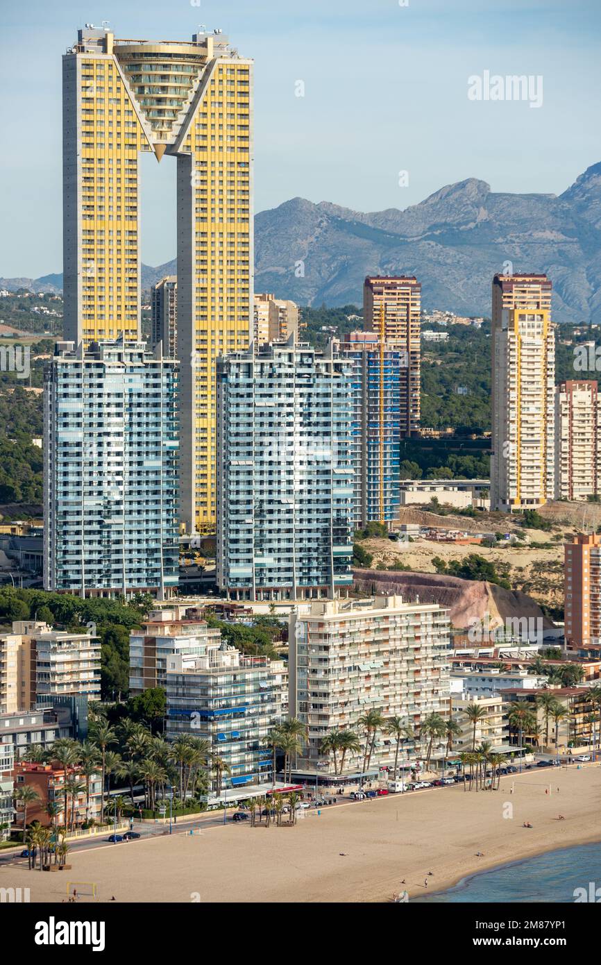 Benidorm tallest skyscraper hi-res stock photography and images - Alamy