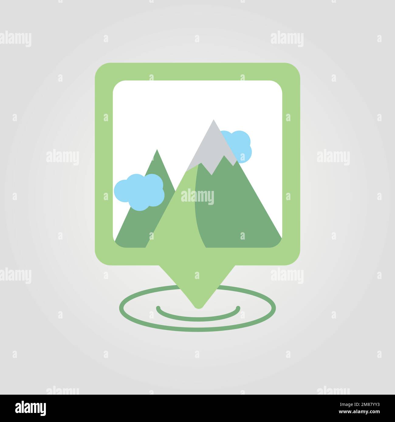 Location Map Icon Gps Pointer Mark Vector Icon Stock Vector Image And Art Alamy