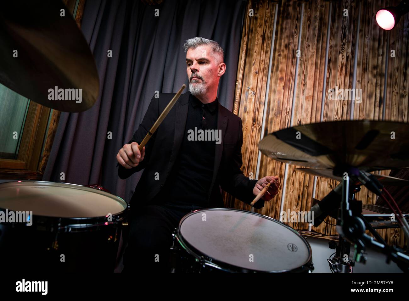Mark Heaney photographed at Rubix Studios, London Stock Photo - Alamy