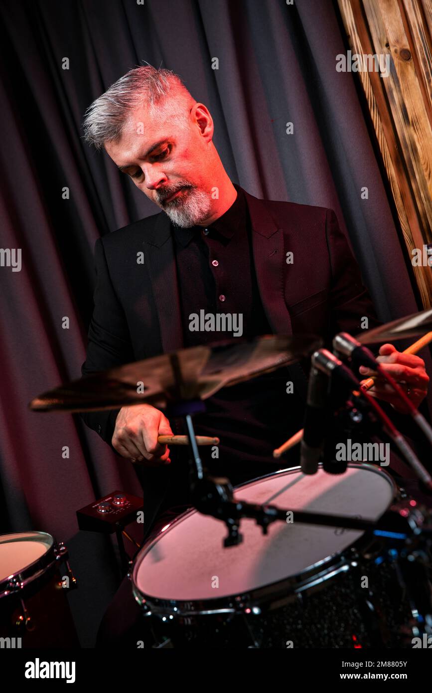 Mark Heaney photographed at Rubix Studios, London Stock Photo - Alamy