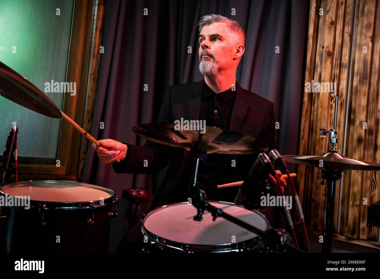 Mark Heaney photographed at Rubix Studios, London Stock Photo - Alamy