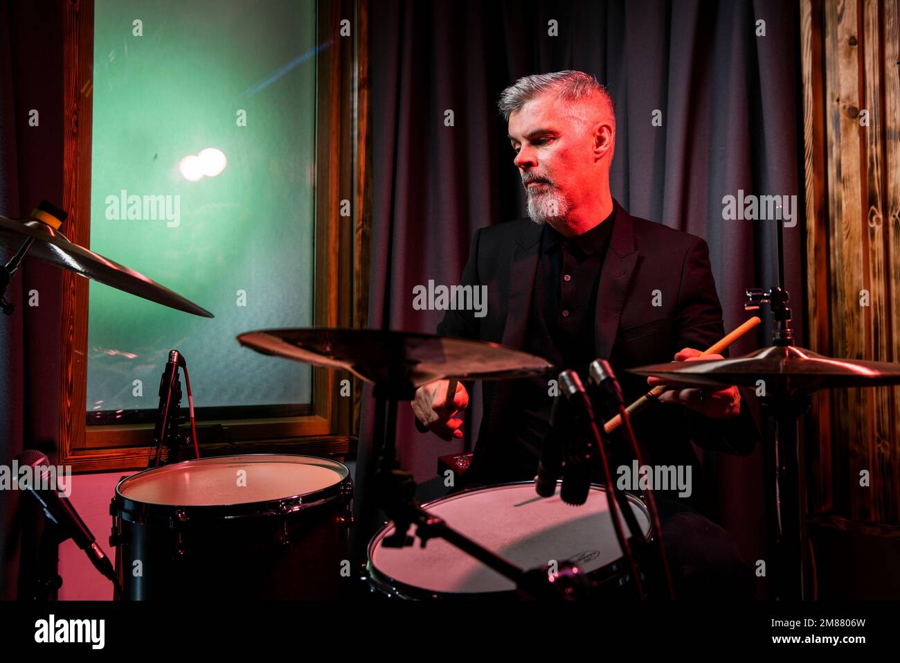 Mark Heaney photographed at Rubix Studios, London Stock Photo - Alamy