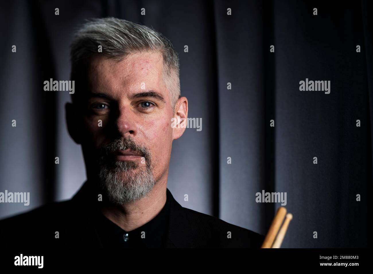 Mark Heaney photographed at Rubix Studios, London Stock Photo - Alamy