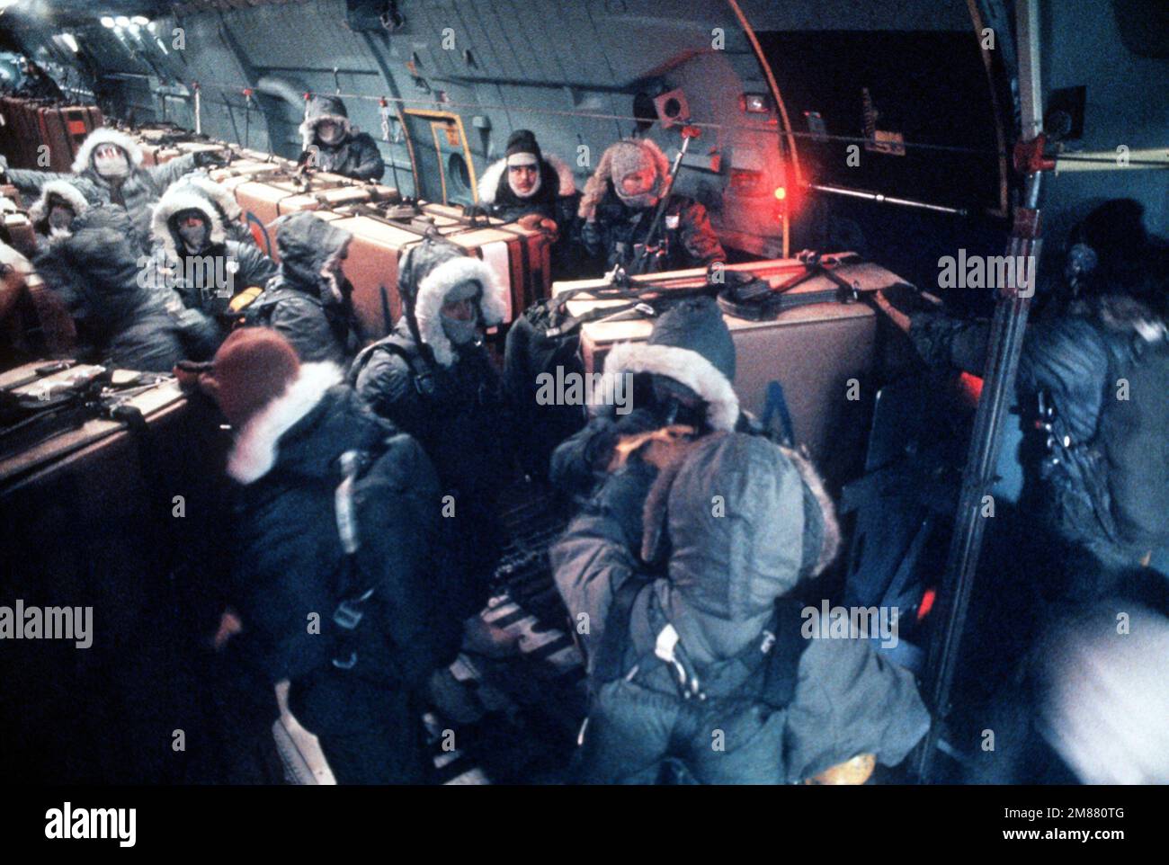 South pole station crew hi-res stock photography and images - Alamy