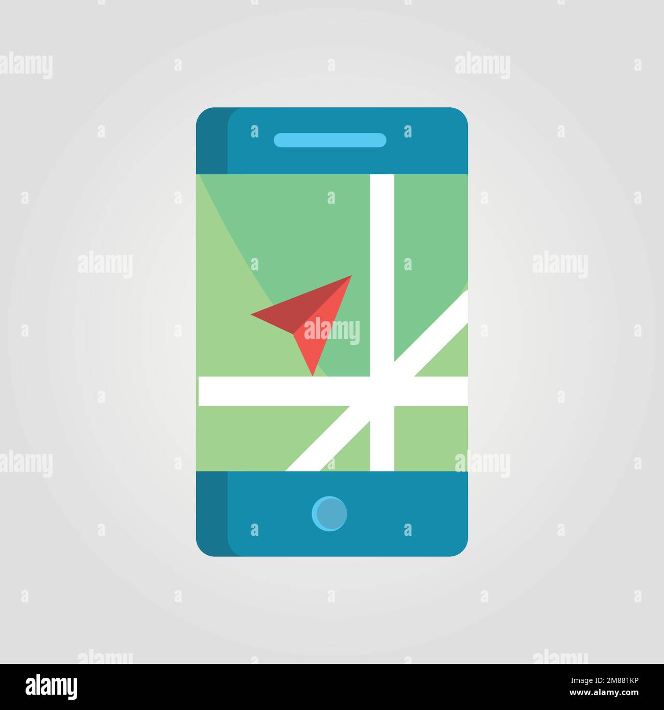 Location Map Icon Gps Pointer Mark Vector Icon Stock Vector Image And Art Alamy