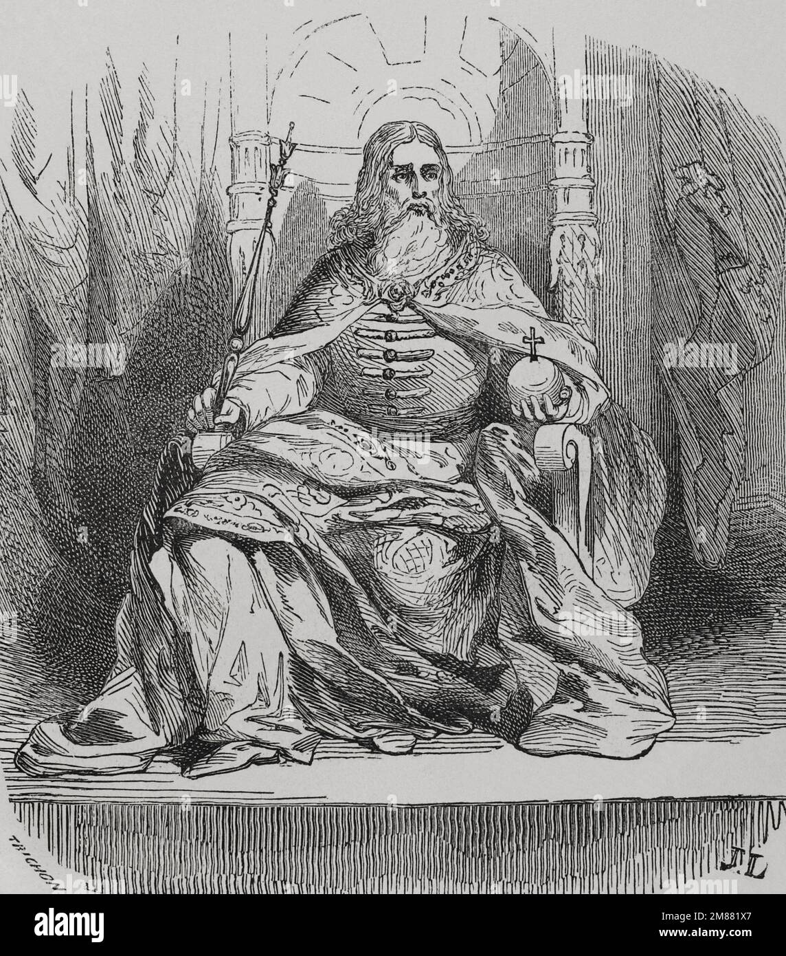 Stephen I of Hungary, also called Saint Stephen I (c. 975-1038). Grand ...