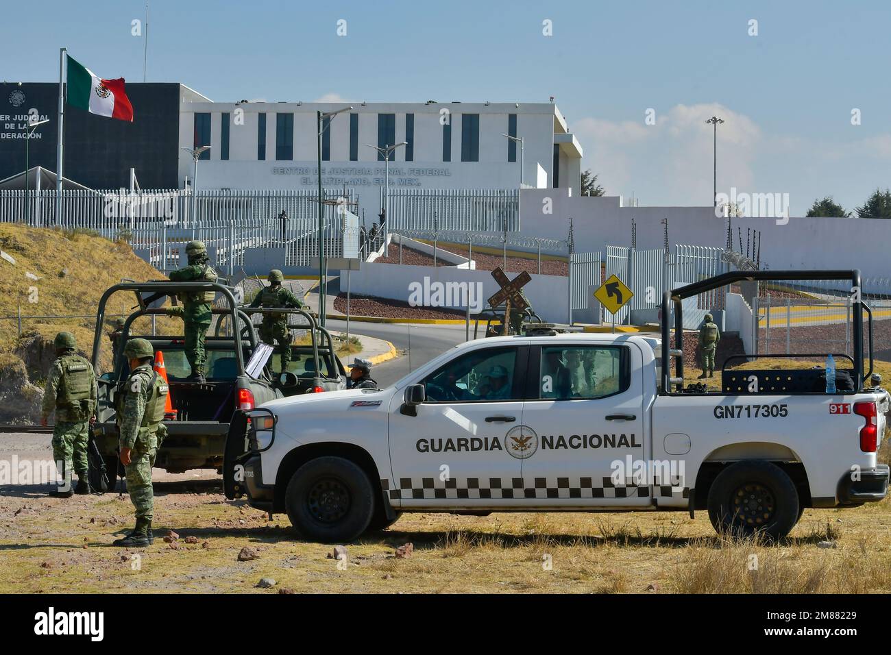 January 12 in Almoloya de JuÃ¡rez, Mexico : Elements of the Mexican ...