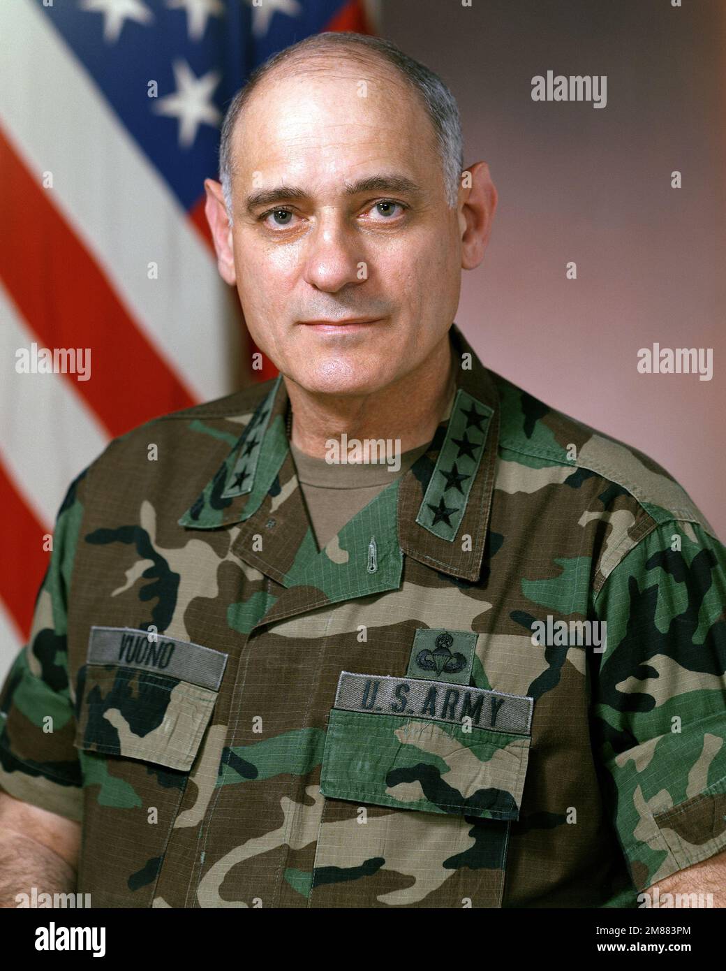 General Carl E. Vuono, USA (uncovered). Country: Unknown Stock Photo ...