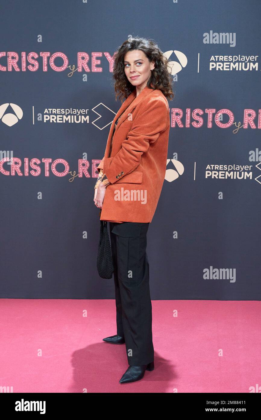 January 12, 2023, Madrid, Madrid, Spain: Clara Alvarado attends â ...