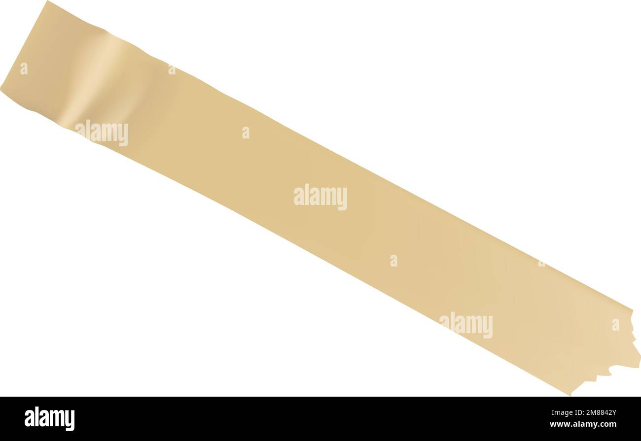 Duct tape adhesive mockup Stock Vector Images - Alamy