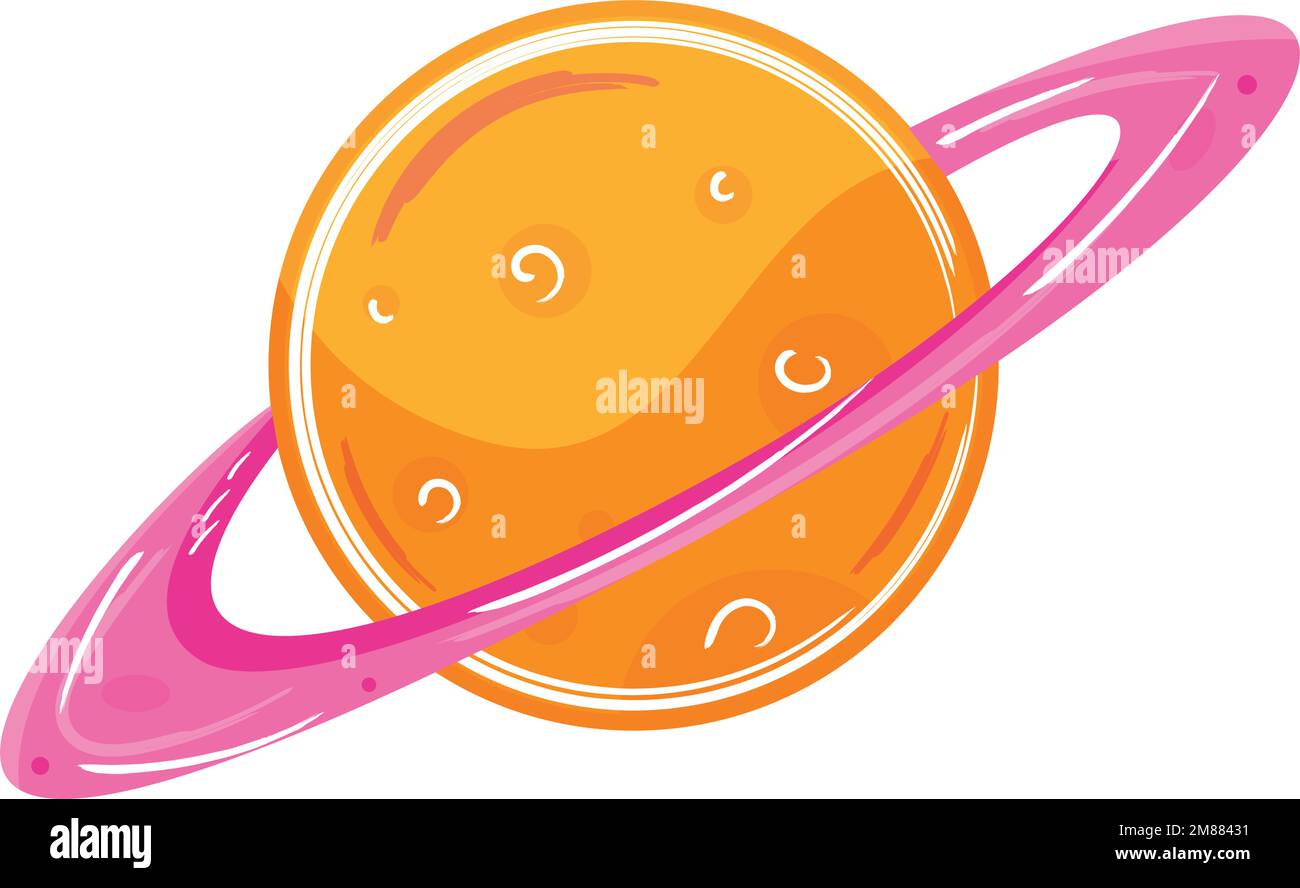 Isolated sketch of a planet icon Vector Stock Vector Image & Art - Alamy