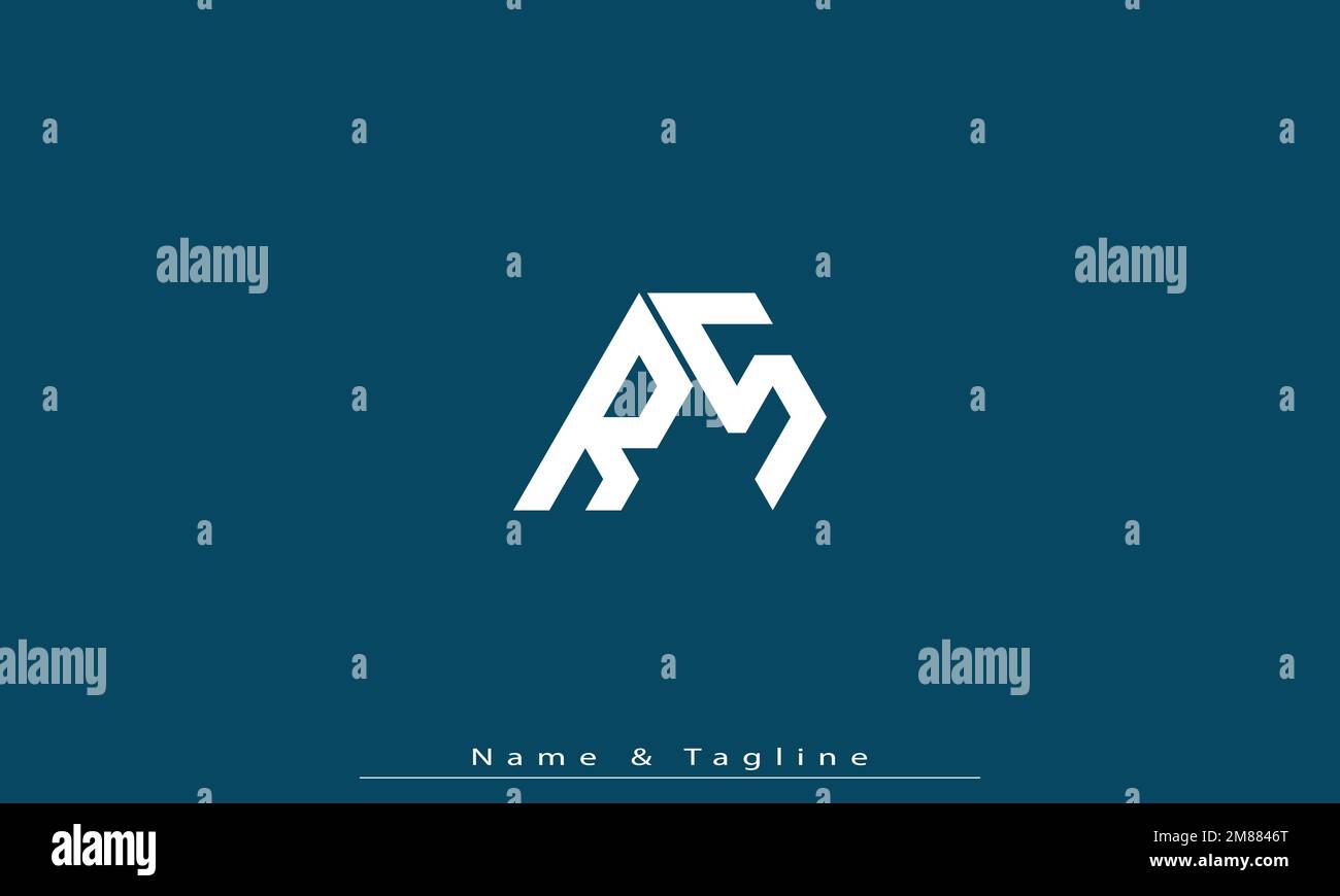 Alphabet letters Initials Monogram logo RS , SR Stock Vector Image ...