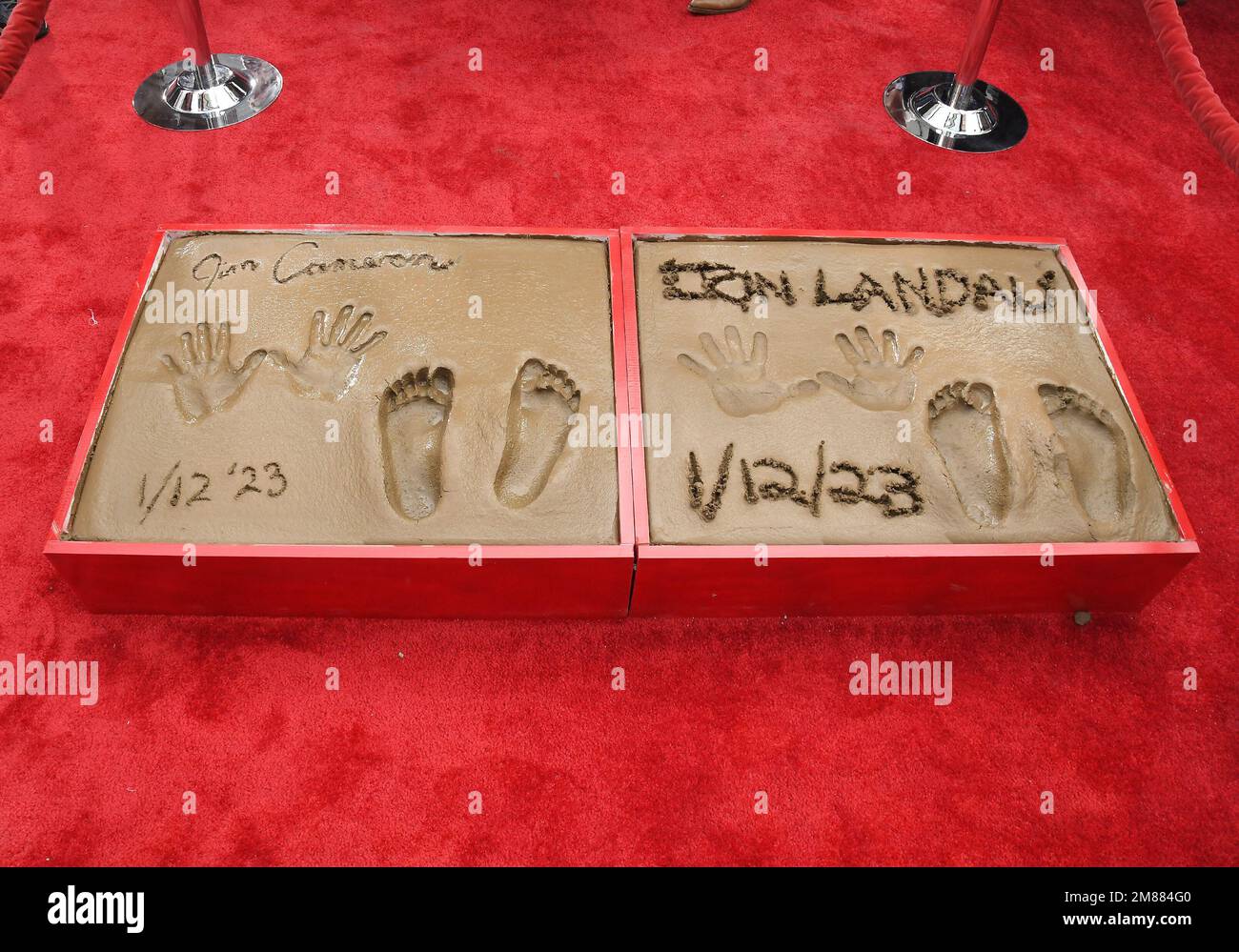 (L-R) James Cameron. and Lon Landa at the Jon Landau and James Cameron ...