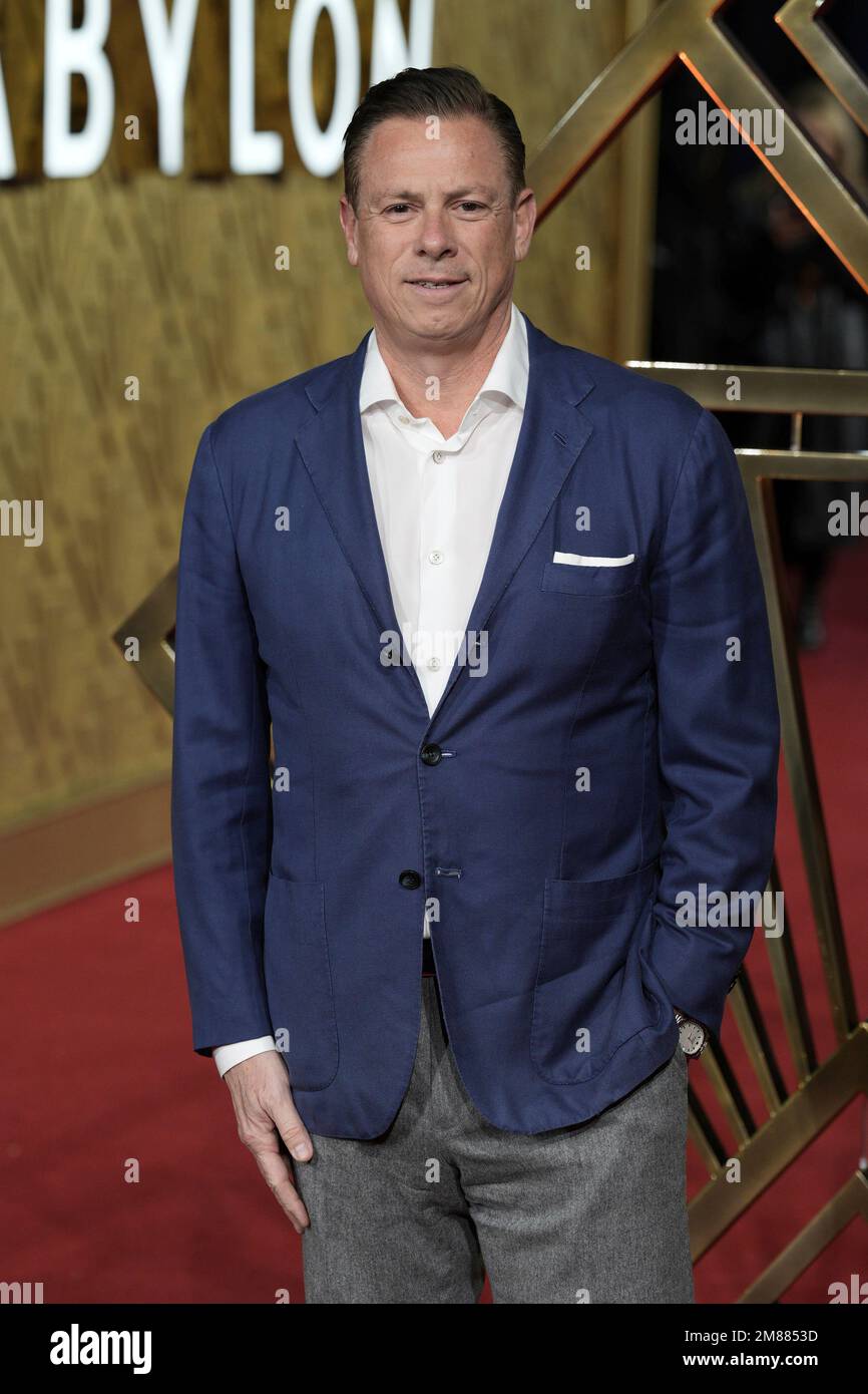 Jason Cloth poses for photographers upon arrival at the premiere of the ...