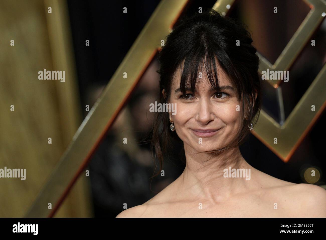 Katherine Waterston poses for photographers upon arrival at the ...