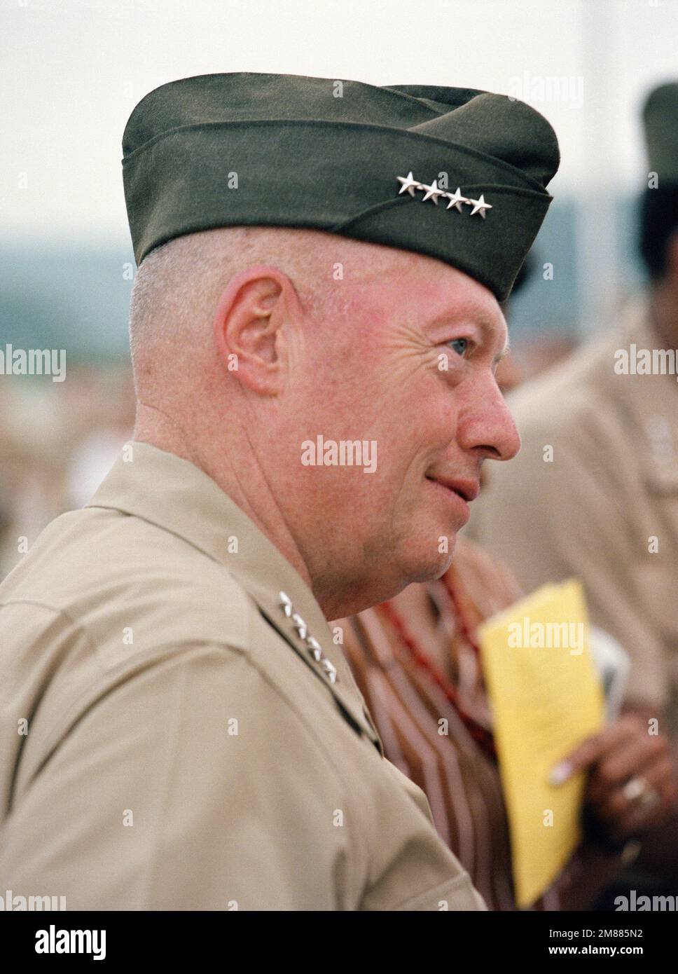 General Alfred M. Gray, Commandant of the Marine Corps, attends the ...