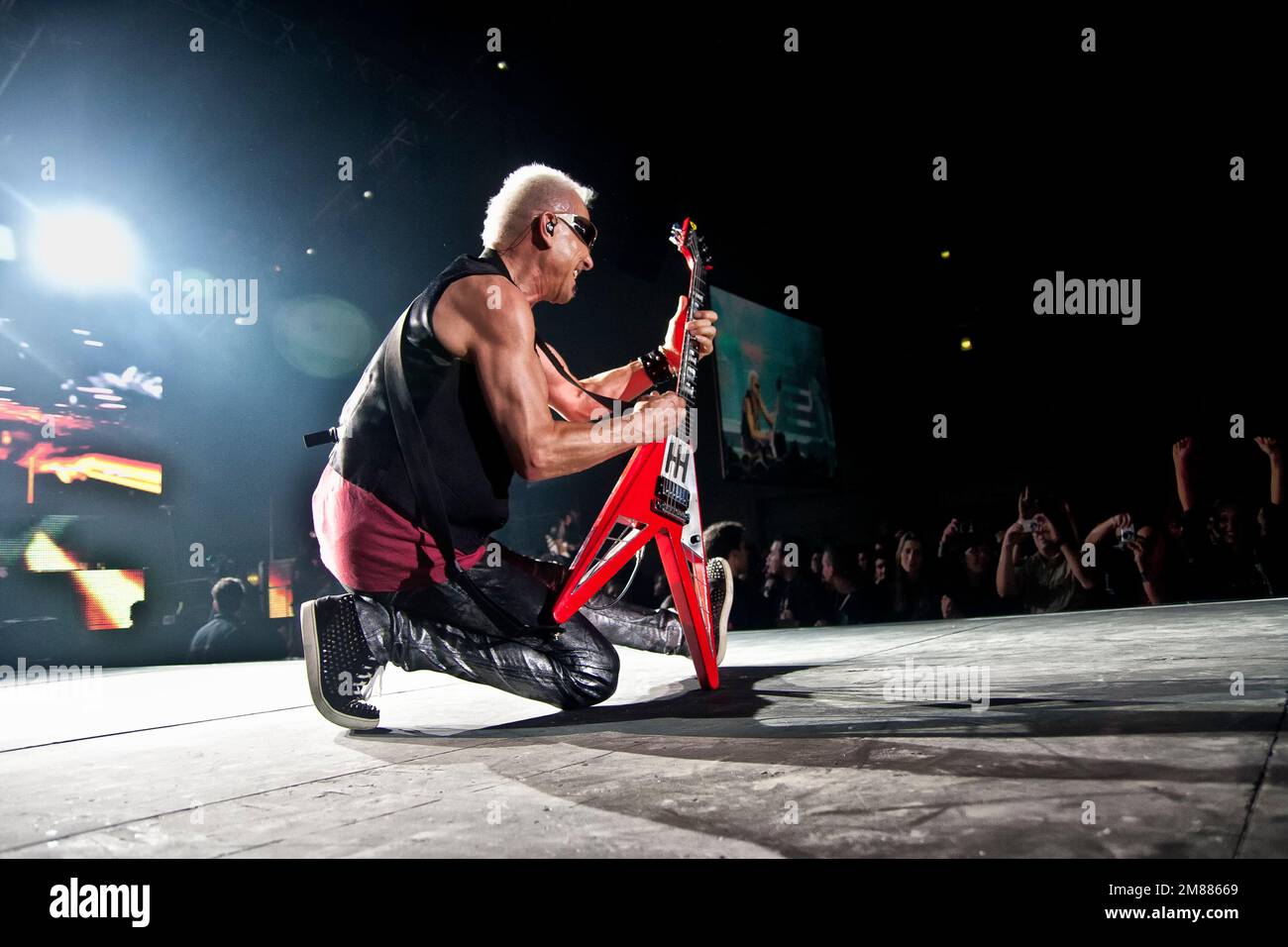 Live-photo of Rudolf Schenker who is the founder and guitarist of the ...