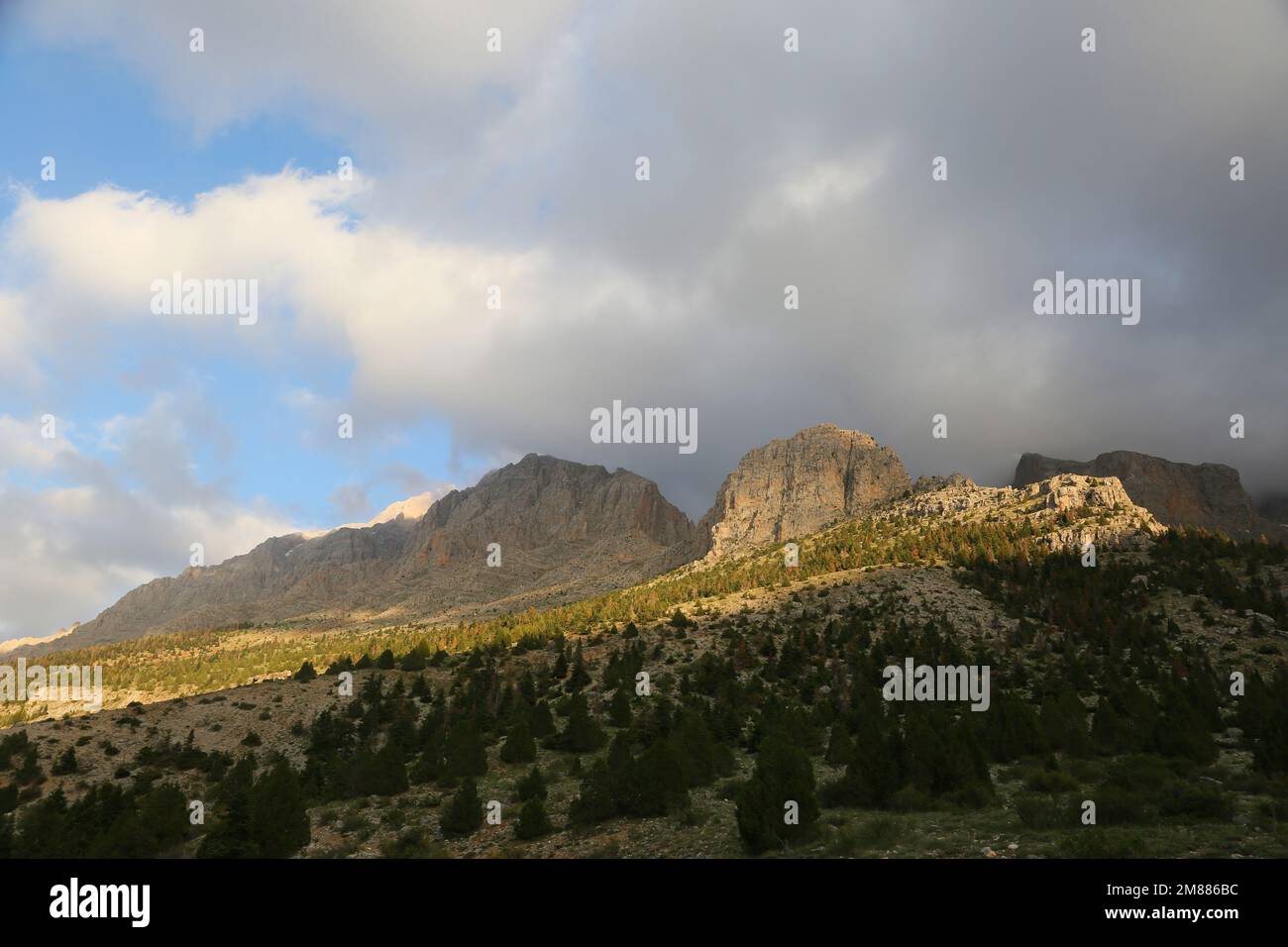 Mount Kaletepe on Aladaglar National Park in Nigde, Turkey. Aladaglar ...