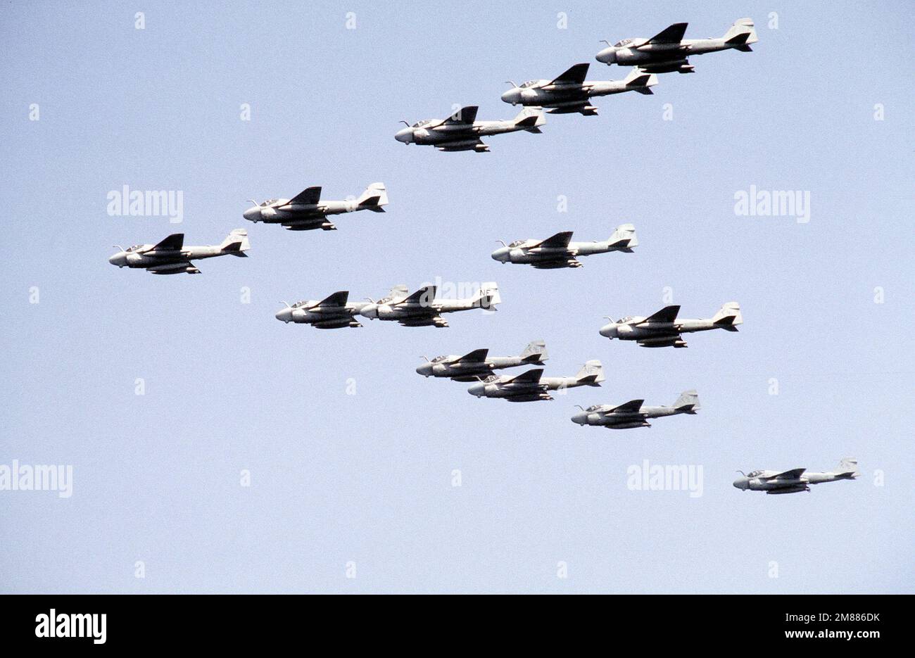 A 6E Intruder aircraft from Attack Squadrons 165 (VA-165) and 115 (VA ...