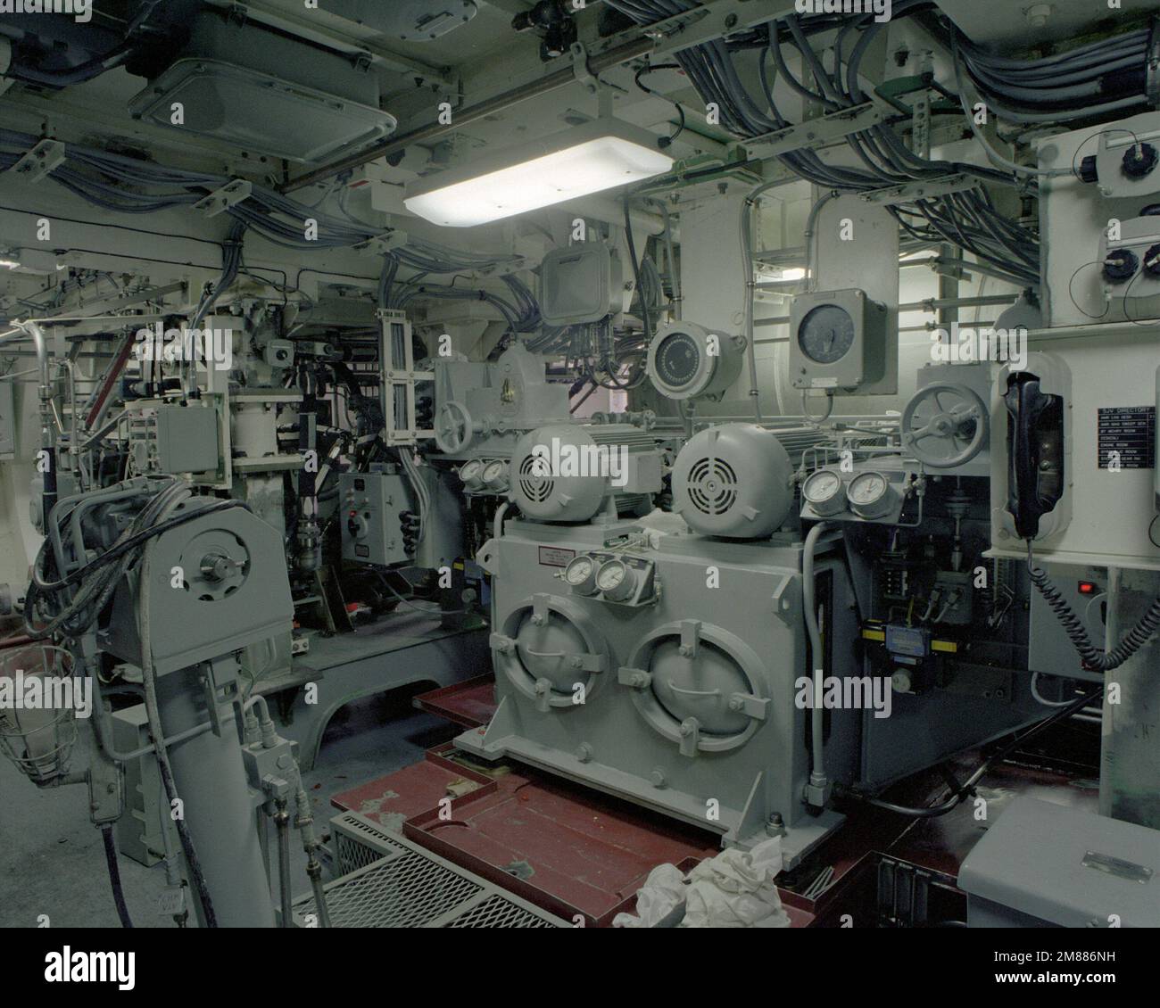 Steering gear room hi-res stock photography and images - Alamy