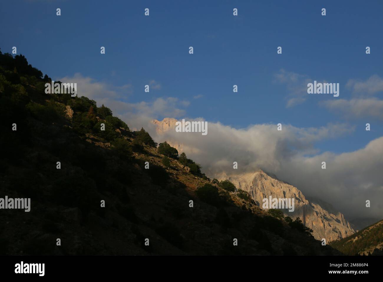 Emli Valley on Aladaglar National Park in Nigde, Turkey. Aladaglar is ...