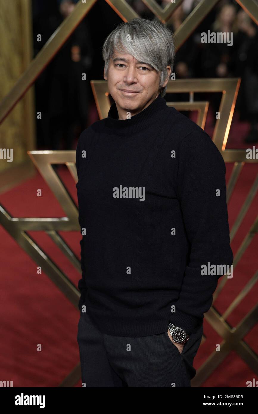 Tom Cross poses for photographers upon arrival at the premiere of the ...