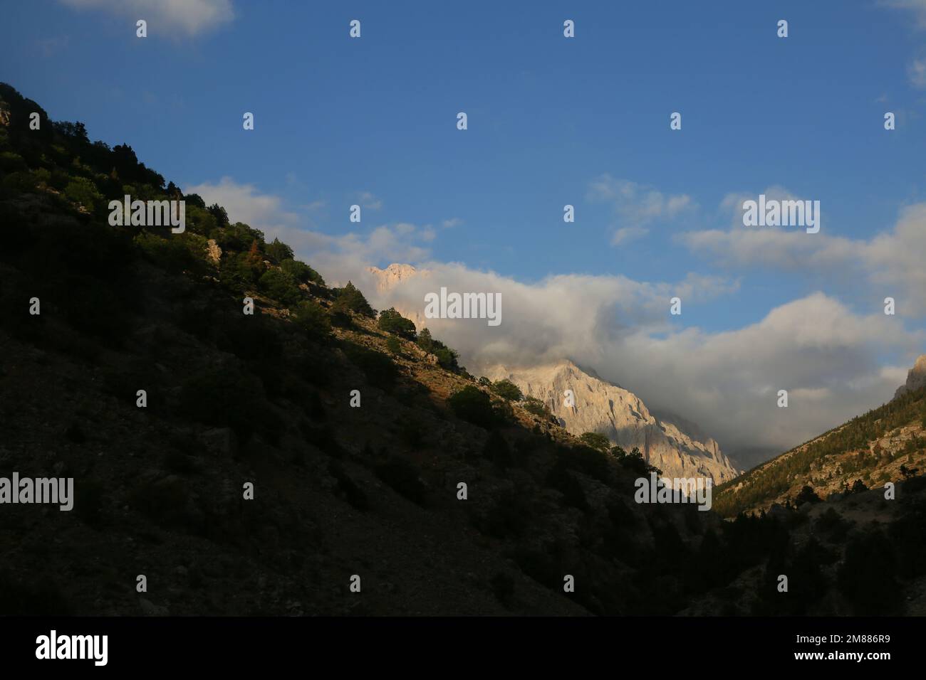 Emli Valley on Aladaglar National Park in Nigde, Turkey. Aladaglar is ...