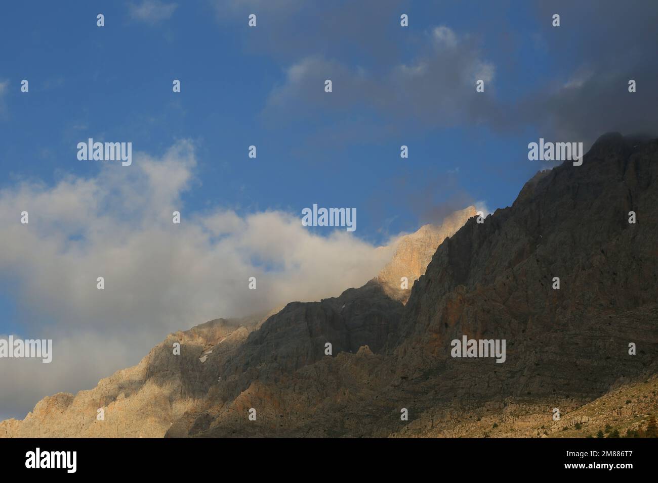 Emli Valley on Aladaglar National Park in Nigde, Turkey. Aladaglar is ...