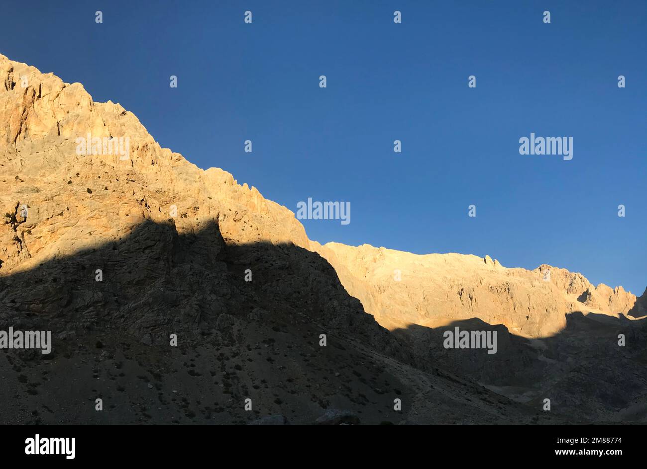 Sunset at Emli Valley on Aladaglar National Park in Nigde, Turkey ...