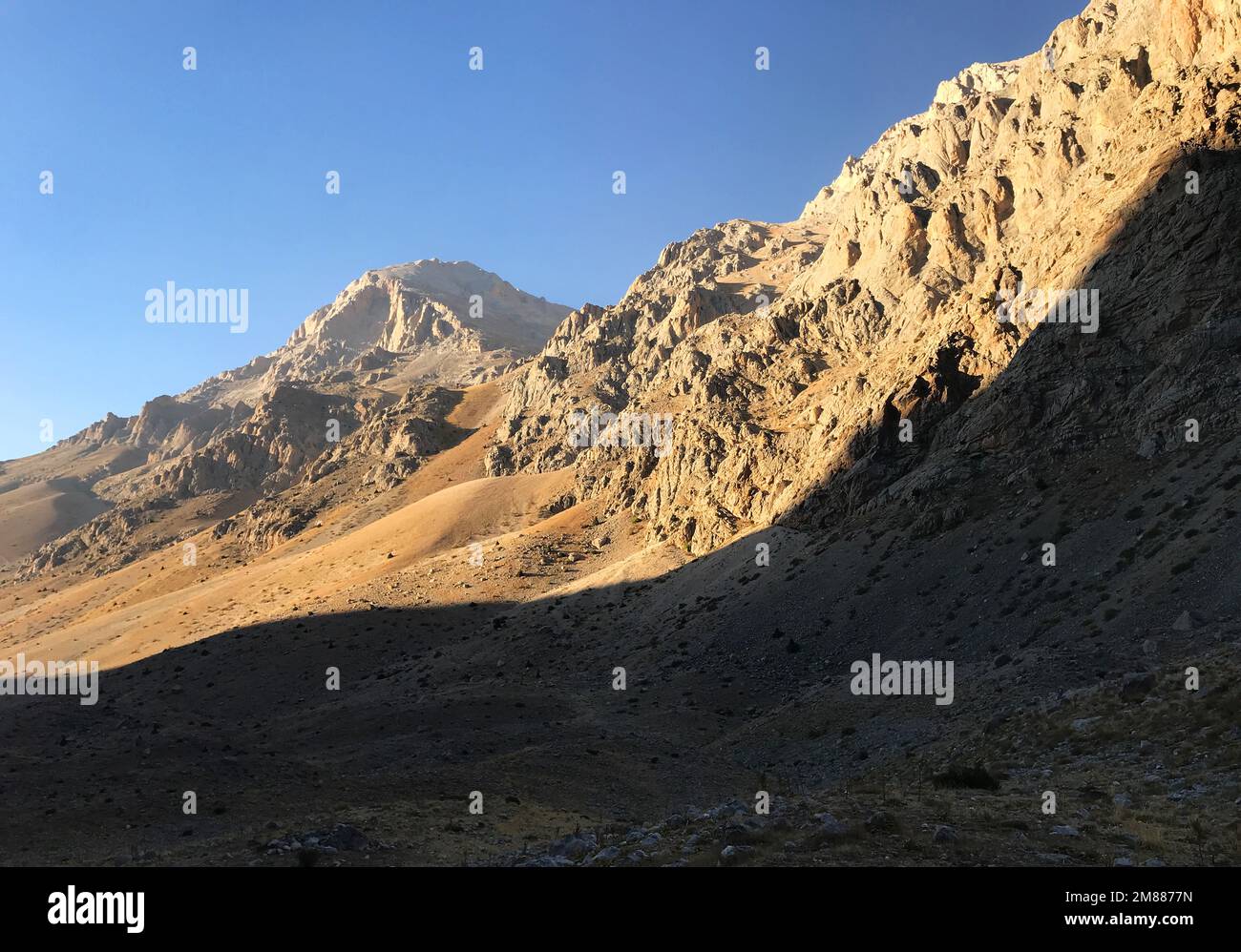 Sunset at Emli Valley on Aladaglar National Park in Nigde, Turkey ...