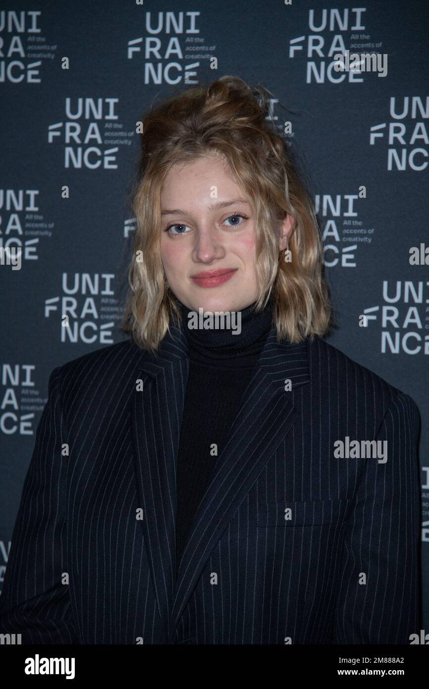 Paris, France on January 12, 2023. Nadia Tereszkiewicz attending the ...