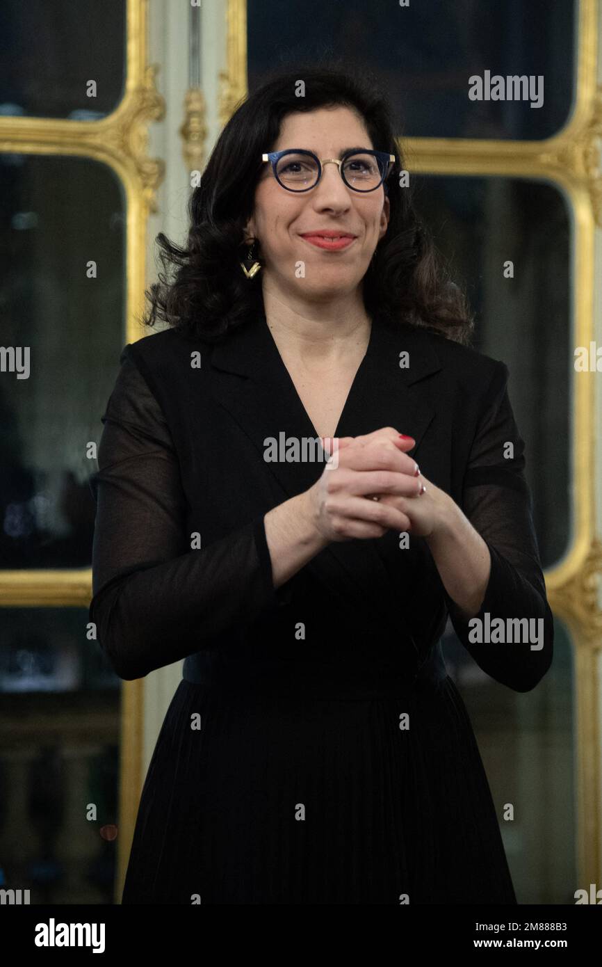 Paris, France on January 12, 2023. Rima Abdul-Malak attending the ...