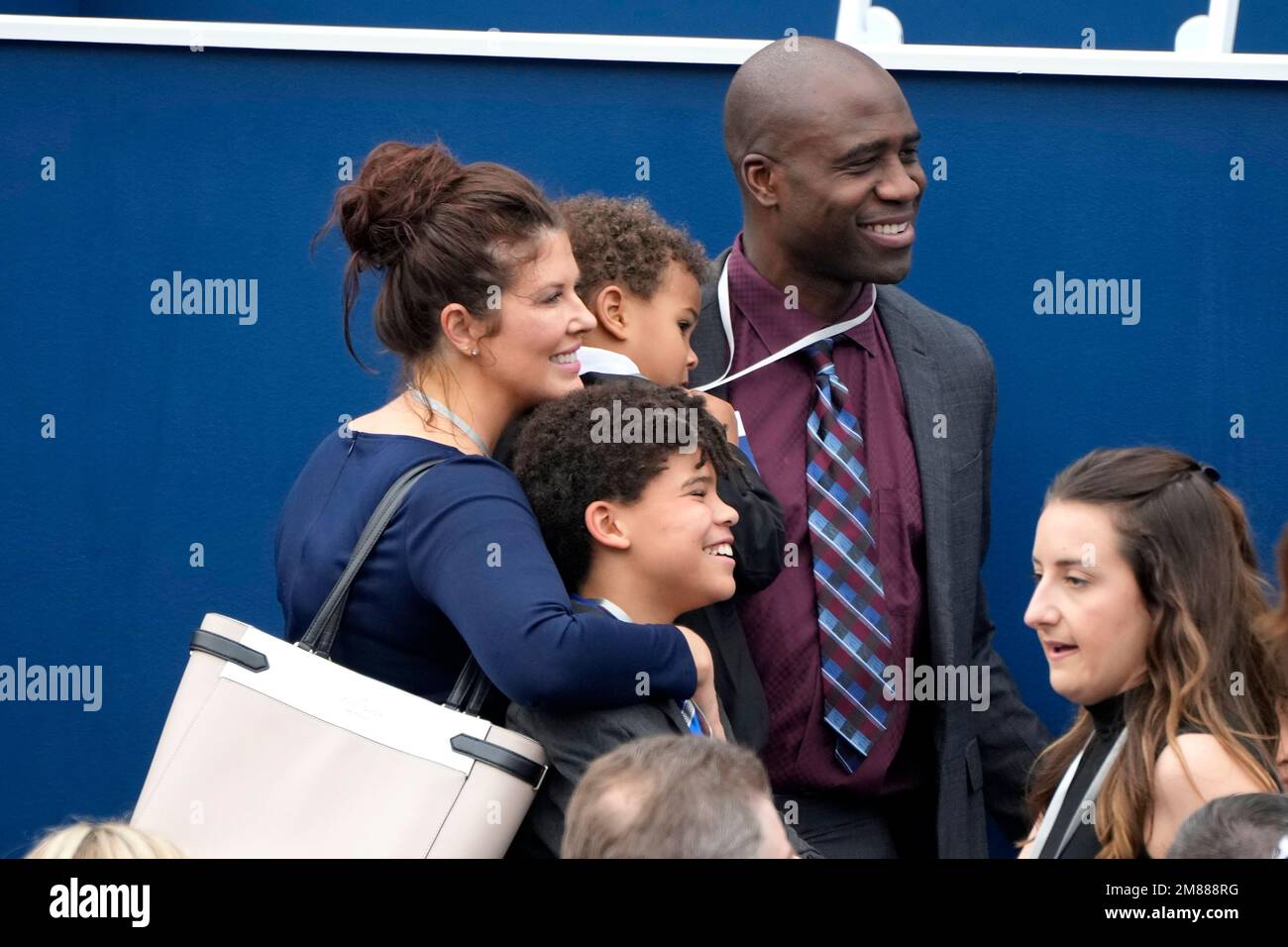 Florida Surgeon General Joseph Lapado, right, stands with his wife ...
