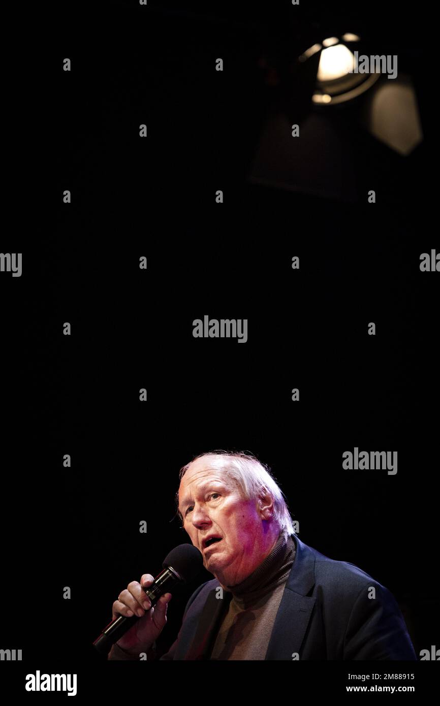 AMSTERDAM - Actor and presenter Edwin Rutten during a concert in the ...