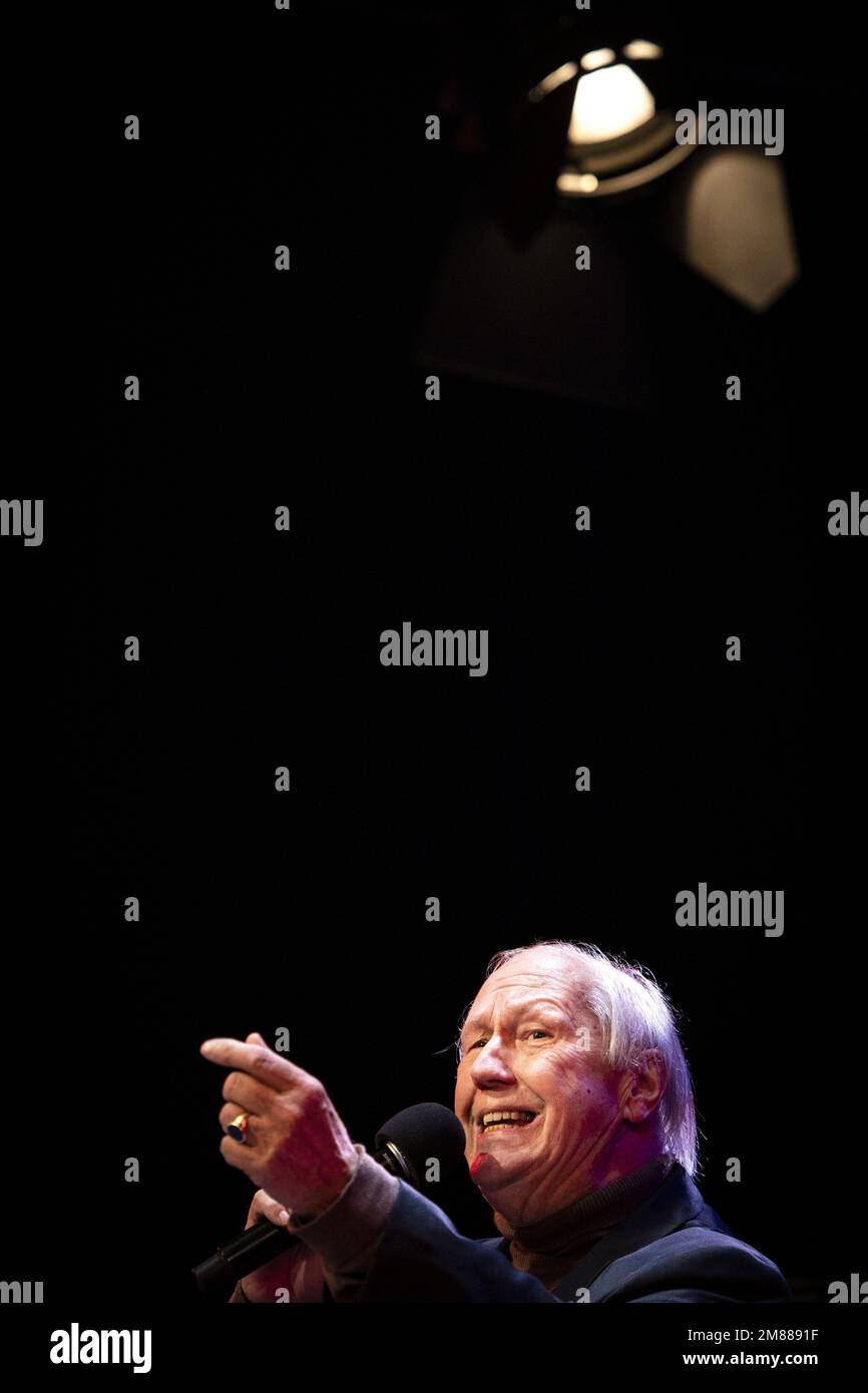 AMSTERDAM - Actor and presenter Edwin Rutten during a concert in the ...