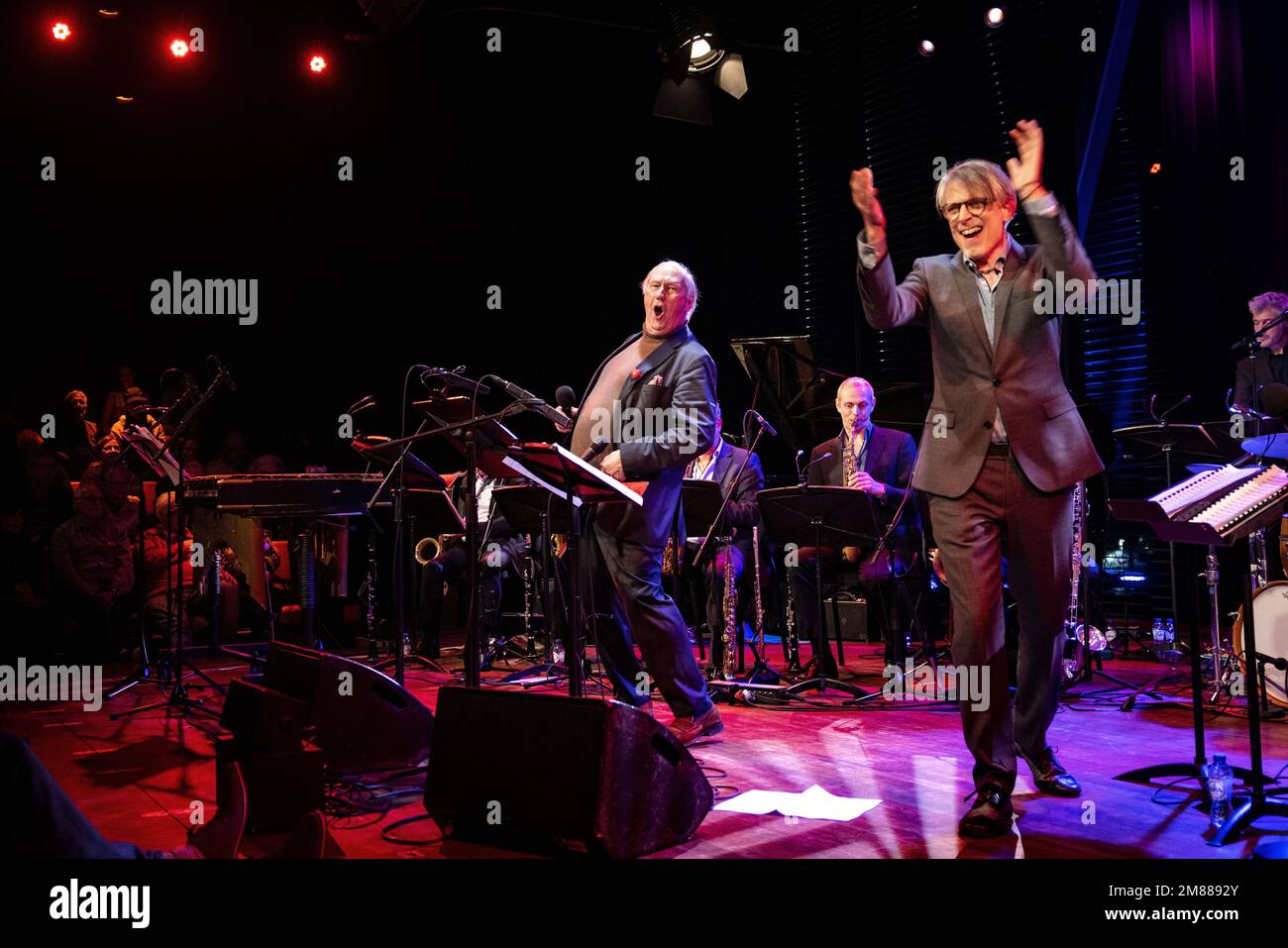 AMSTERDAM - Actor and presenter Edwin Rutten during a concert in the ...