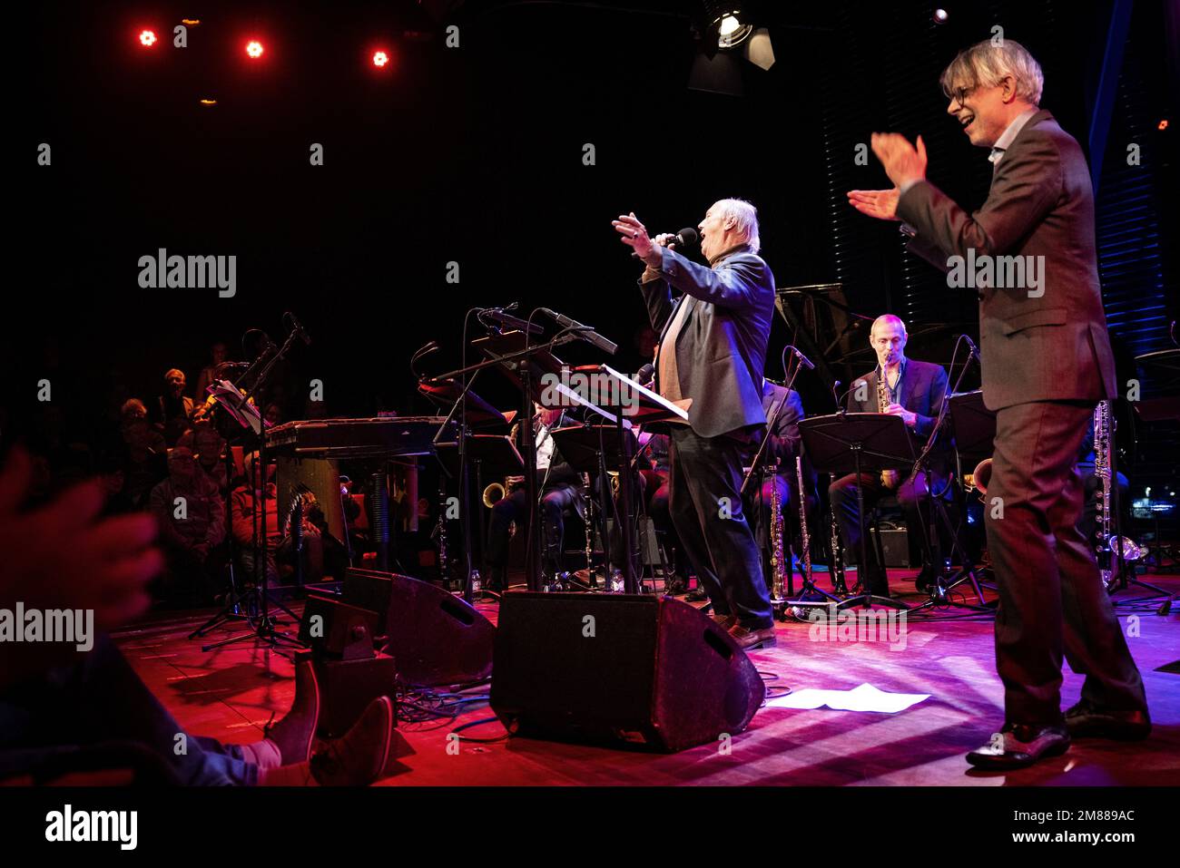 AMSTERDAM - Actor and presenter Edwin Rutten during a concert in the ...